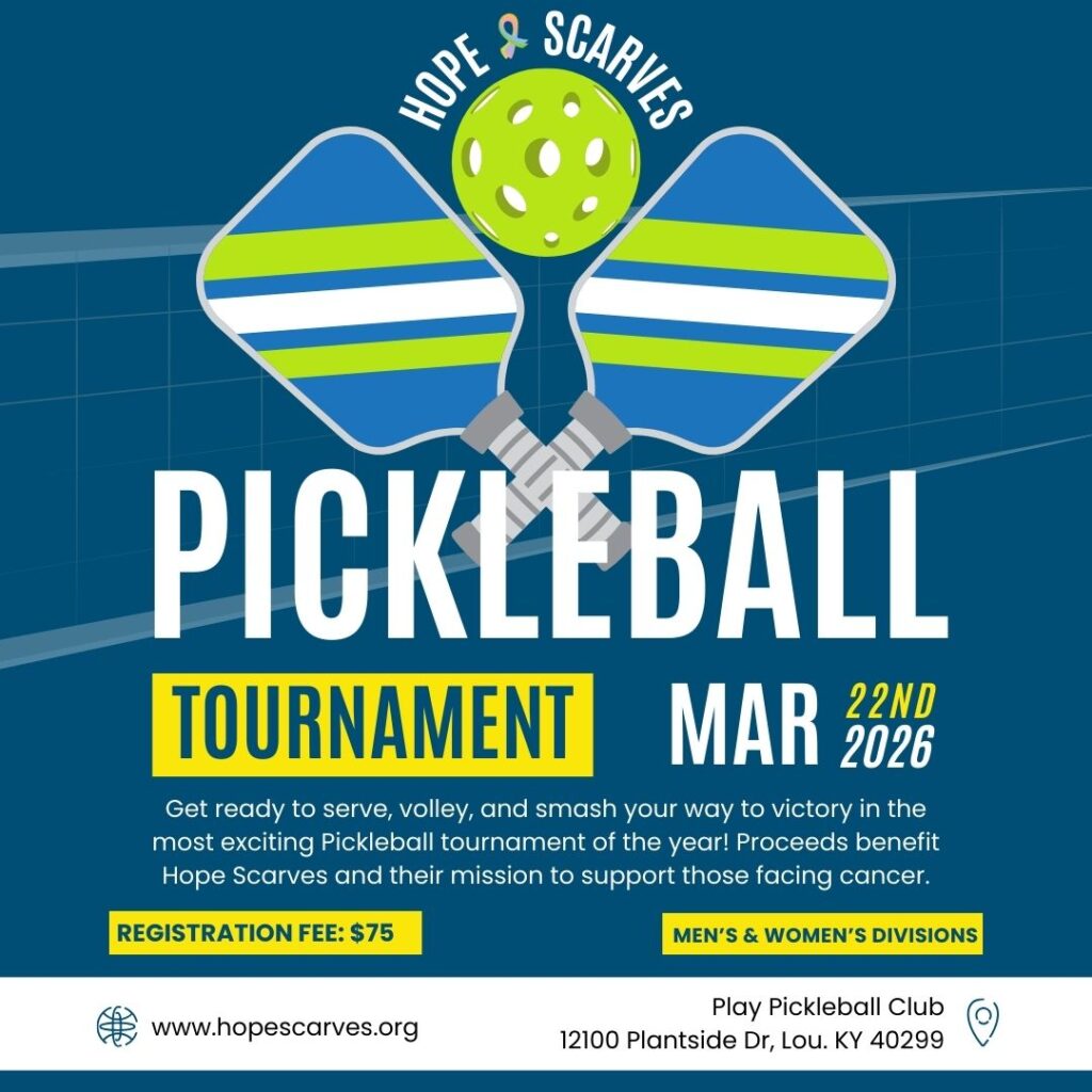 3rd Annual Hope Scarves Pickleball Tournament - Swish Tournaments