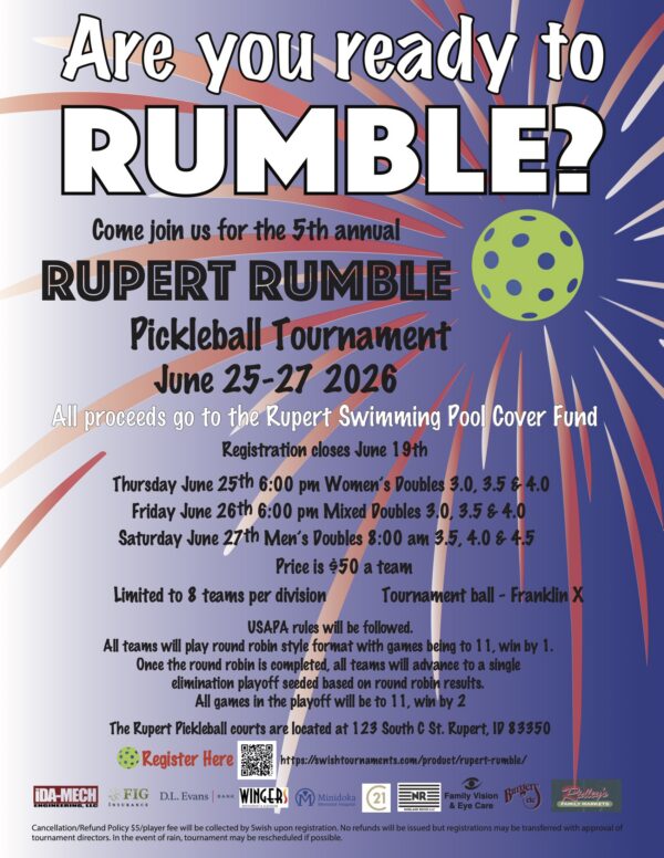 Rupert Rumble - Swish Tournaments